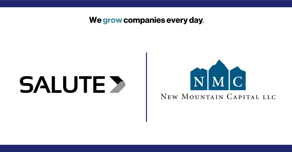 Salute Announces Investment from New Mountain Capital to Support Data ...
